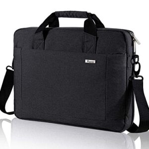 Voova 17 17.3 Inch Laptop Bag Briefcase, Expandable Multi-function Shoulder Messenger Bag, Waterproof Computer Carrying Case with Organizer Pocket for Men Women, Business Travel College School