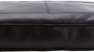 Samsonite Leather Slim Briefcase, Black, 16 Inch