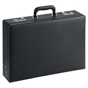 lorell llr61614 expandable attache case, black