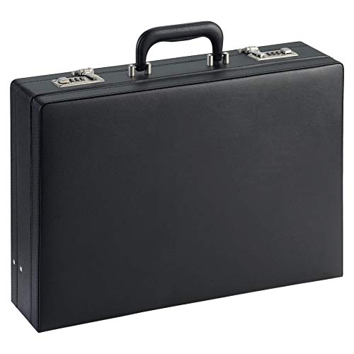 Lorell LLR61614 Expandable Attache Case, Black