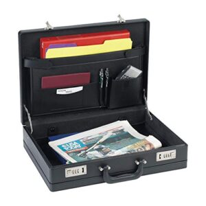 Lorell LLR61614 Expandable Attache Case, Black