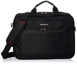 samsonite xenon 3.0 gusset check-point friendly tech locker brief, black, single