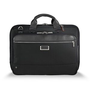 briggs & riley @ work-brief, black, slim