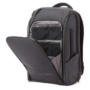 NOMATIC Travel Pack- Black Water Resistant Anti-Theft 30L Flight Approved Carry on Laptop Bag Computer Backpack