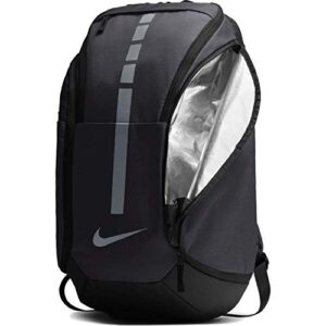 Nike Unisex Hoops Elite Pro Basketball Backpack (Dark Grey/Metallic Cool Grey)