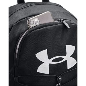 Under Armour Adult Hustle Sport Backpack , Black (001)/Silver , One Size Fits All