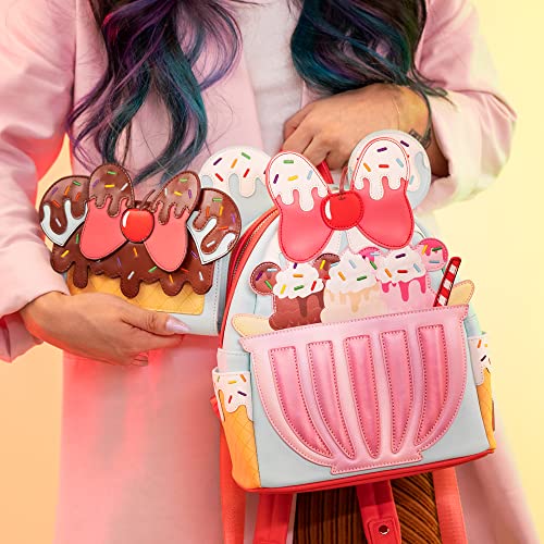 Loungefly Disney Backpacks: Minnie Mouse Sweet Treats Backpack, Amazon Exclusive