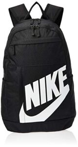 nike elemental backpack (black/white)