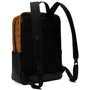 MCM Aren Vi Backpack Medium Cognac One Size