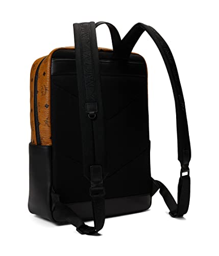 MCM Aren Vi Backpack Medium Cognac One Size