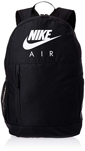 Nike Unisex Kid's Y NK ELMNTL BKPK-GFX FA19, Black/Black/(White), 30L