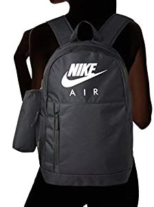 Nike Unisex Kid's Y NK ELMNTL BKPK-GFX FA19, Black/Black/(White), 30L