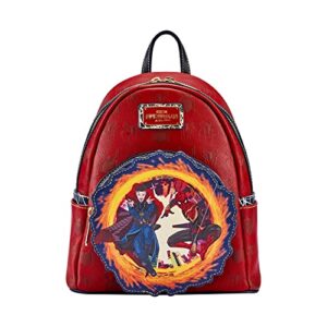 loungefly backpack marvel: spider-man portal mini backback, amazon exclusive