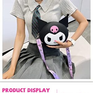 Kuromi Bag,my melody backpack,Kuromi Accessories,Cute Cartoon Character Bag, My Melody Anime Toy Bag