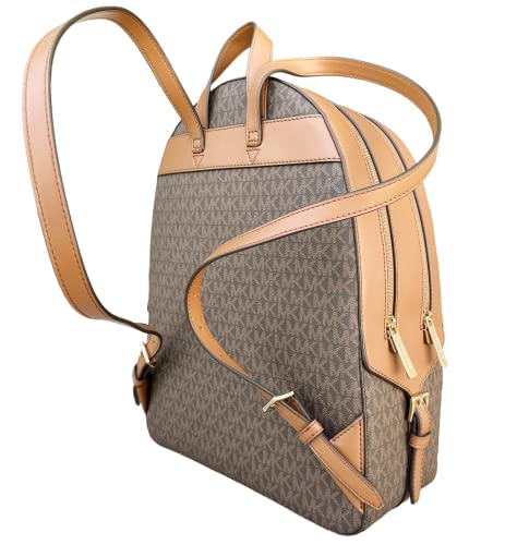 Michael Kors Jaycee Logo Backpack (Brown)