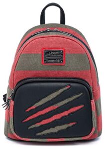 loungefly freddy sweater mini backpack standard