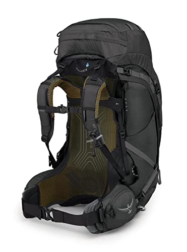 Osprey Atmos AG 65 Men's Backpacking Backpack, Black, Small/Medium