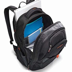 Samsonite Tectonic 2 Large Backpack, Black/Orange, 18 x 13.3 x 8.6