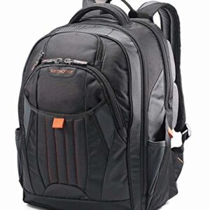 Samsonite Tectonic 2 Large Backpack, Black/Orange, 18 x 13.3 x 8.6