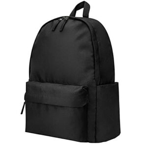 vorspack black backpack college backpack for travel work for men and women