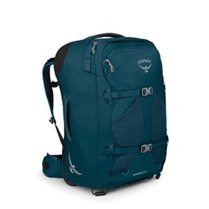 Osprey Fairview 36 Women's Wheeled Travel Backpack, Night Jungle Blue (10003702)