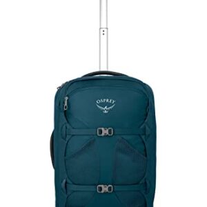 Osprey Fairview 36 Women's Wheeled Travel Backpack, Night Jungle Blue (10003702)