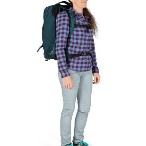 Osprey Fairview 36 Women's Wheeled Travel Backpack, Night Jungle Blue (10003702)