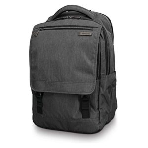 samsonite modern utility paracycle laptop backpack, charcoal heather, one size