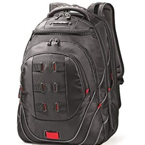 Samsonite Tectonic PFT Laptop Backpack, Black/Red, 17-Inch