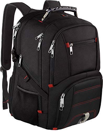 Travel Laptop Backpack,Extra Large Capacity TSA Friendly Anti Theft Backpacks with USB Charging Port,Water-Resistant Men Women Business College Student Computer Bookbag Fits 17 Inch Laptop&Notebook