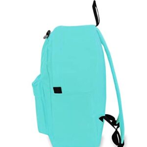 Everest Classic Backpack, Aqua Blue, One Size