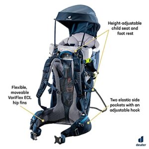 Deuter Kid Comfort Child Carrier and Backpack - Midnight