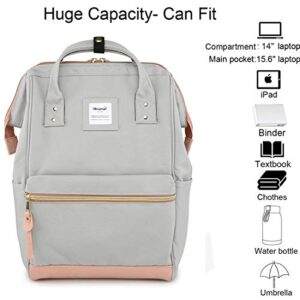 Himawari Travel School Backpack with USB Charging Port 15.6 Inch Doctor Work Bag for Women&Men College Students(XK-04#-USB L)