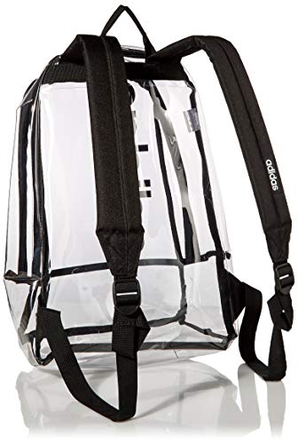 adidas Linear Backpack, Black Clear, One Size