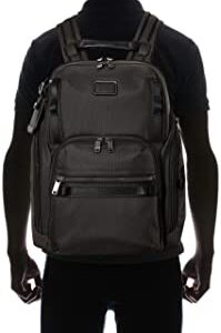 TUMI Men's Search Backpack, Black, One Size