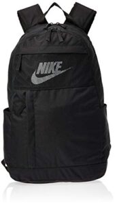 nike nk elmntl bkpk-2.0 lbr, black/black/(white), misc