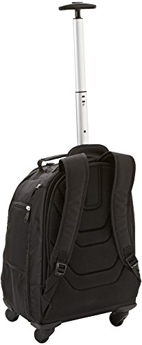 Samsonite MVS Rolling Backpack, Black, 19-Inch