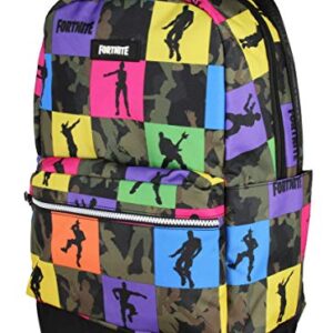 FORTNITE unisex adult Multiplier Backpacks, Camo, One Size US