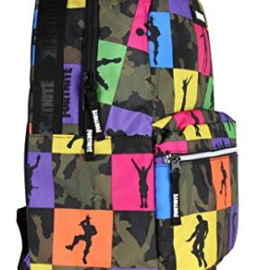 FORTNITE unisex adult Multiplier Backpacks, Camo, One Size US