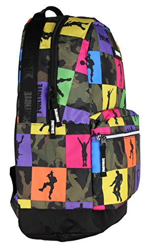 FORTNITE unisex adult Multiplier Backpacks, Camo, One Size US