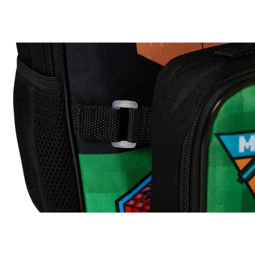 RALME Minecraft Backpack with Lunch Box Set for Boys & Girls, 16 inch, Value Bundle