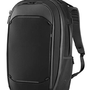 Nomatic Navigator Travel Backpack 32L W/ 9L Built-In Expansion | Anti-Theft Carry-On Size for Travel | 16" Laptop Compartment, Water Resistant Travel Pack, Weekender Bag for Men & Women, Black