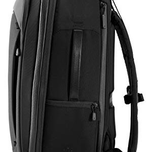 Nomatic Navigator Travel Backpack 32L W/ 9L Built-In Expansion | Anti-Theft Carry-On Size for Travel | 16" Laptop Compartment, Water Resistant Travel Pack, Weekender Bag for Men & Women, Black