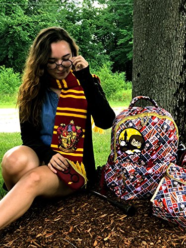 Harry Potter Girls Boys Teen 5 piece Backpack and Snack Bag School Set