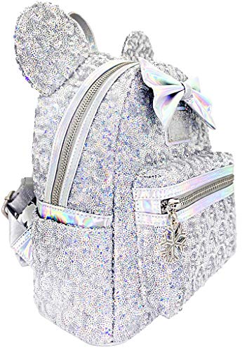 Loungefly X LASR Exclusive Disney Holographic Sequin Minnie Mini Backpack