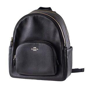 coach black court backpack