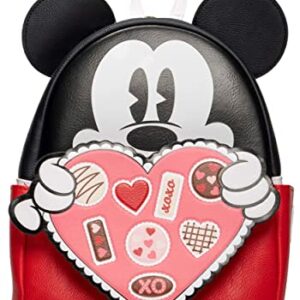 Loungefly Disney Mickey Mouse Chocolate Box Valentine Exclusive Mini-Backpack