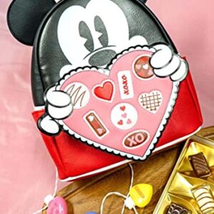 Loungefly Disney Mickey Mouse Chocolate Box Valentine Exclusive Mini-Backpack