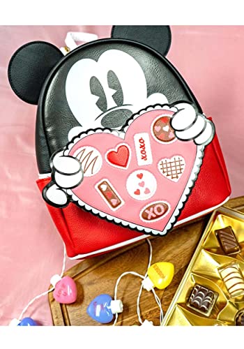 Loungefly Disney Mickey Mouse Chocolate Box Valentine Exclusive Mini-Backpack