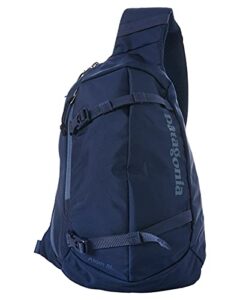 patagonia shoulder bag, classic navy w/classic navy, atom sling 8l